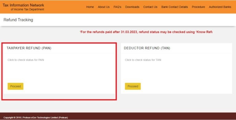 Income Tax Refund- How to check online income tax refund status For FY ...