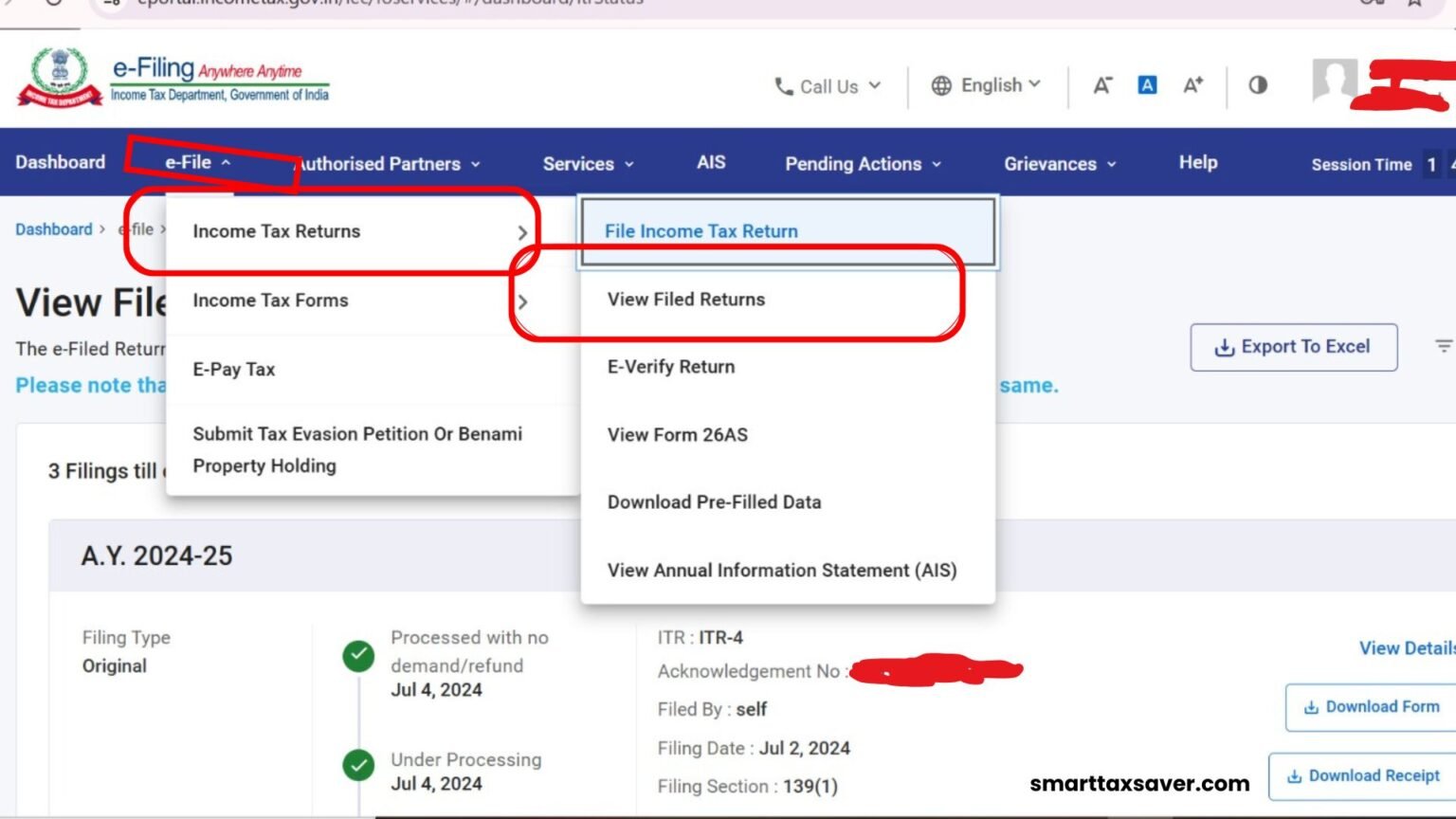 Income Tax Refund- How to check online income tax refund status For FY ...