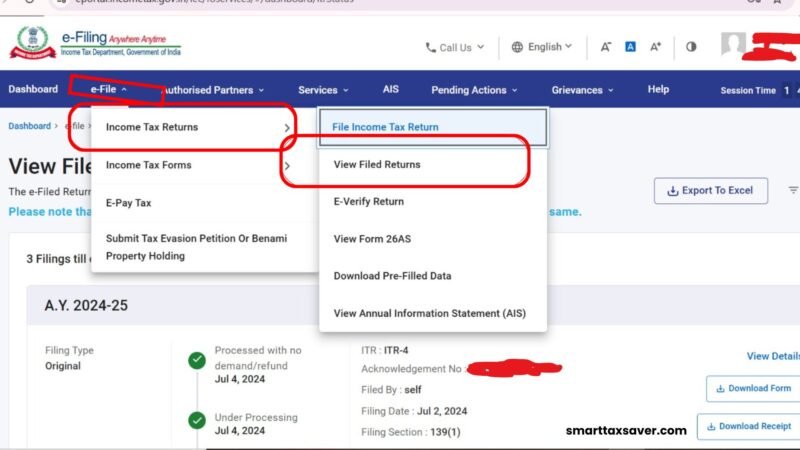 Income Tax Refund- How to check online income tax refund status For FY ...